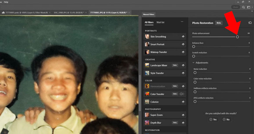 How to restore old photos with photoshop quickly
